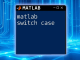 Mastering Matlab Switch Statements For Efficient Coding