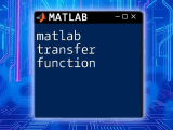 Mastering Matlab Transfer Function In Minutes