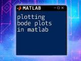 Plotting Bode Plots In Matlab A Quick Guide