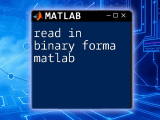 Read In Binary Forma In Matlab A Quick Guide