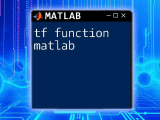 Mastering The Tf Function In Matlab A Quick Guide