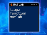 Mastering The Trapz Function In Matlab A Quick Guide