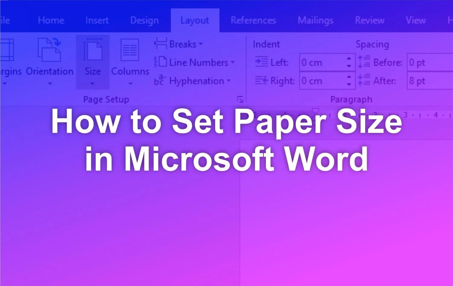 How To Set Paper Size In Microsoft Word Matob how-to-set-paper-size-in-microsoft-word-matob