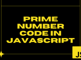 Prime Number Code In Javascript Matrixread