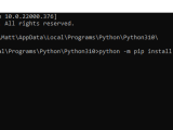 Installing Python Modules Dr Matt C Howard
