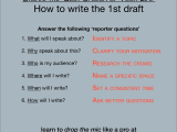 How To Write The First Draft Of Your Speech Mattdever