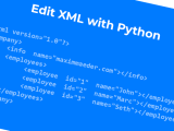 Edit Xml With Python