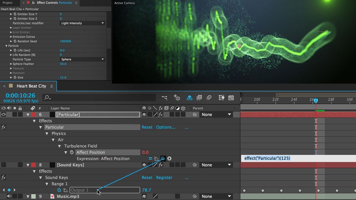 Audio Driven Effects Plugin For After Effects Red Giant Sound Keys