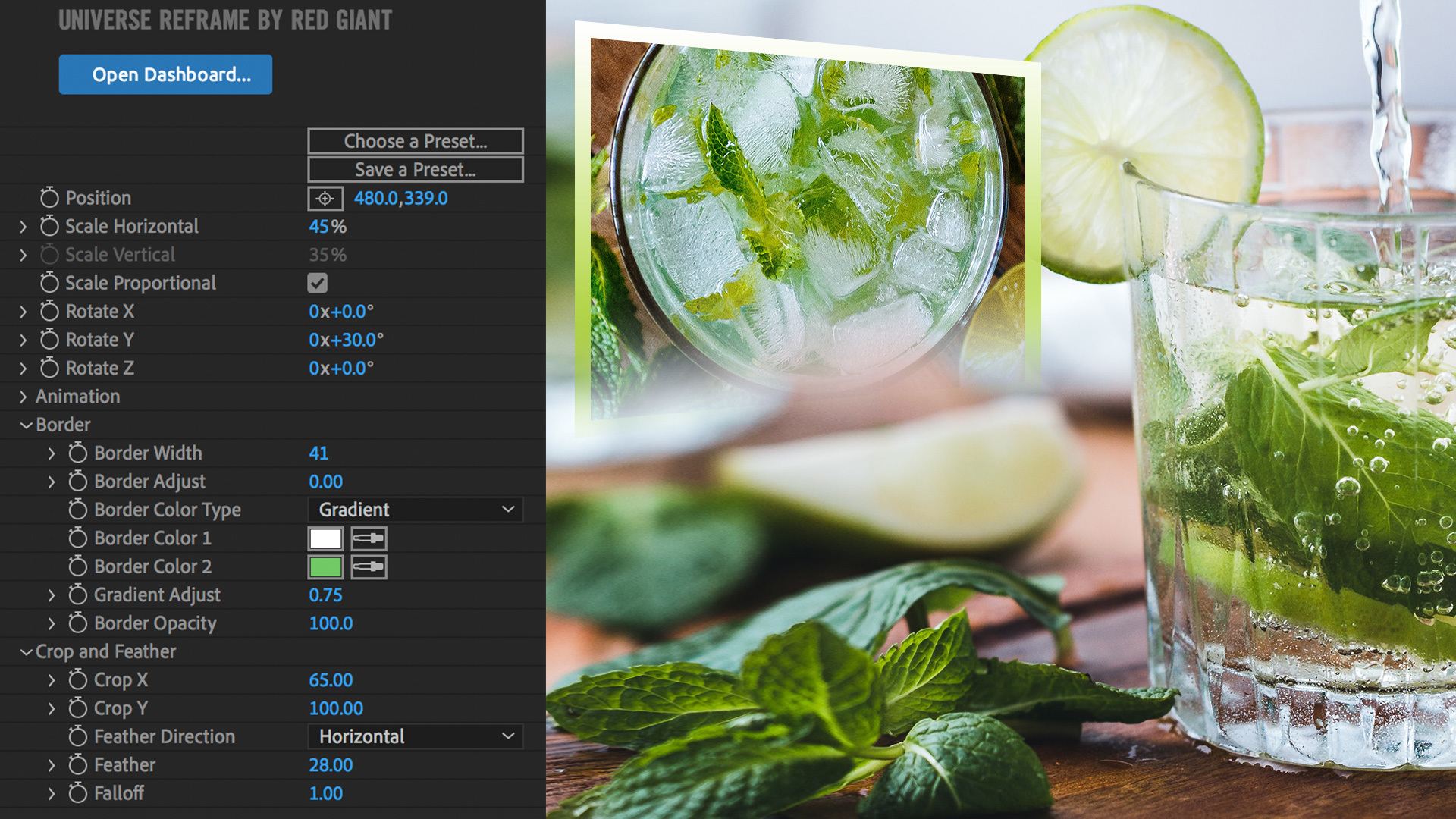 Picture In Picture Plugin Universe Reframe By Maxon