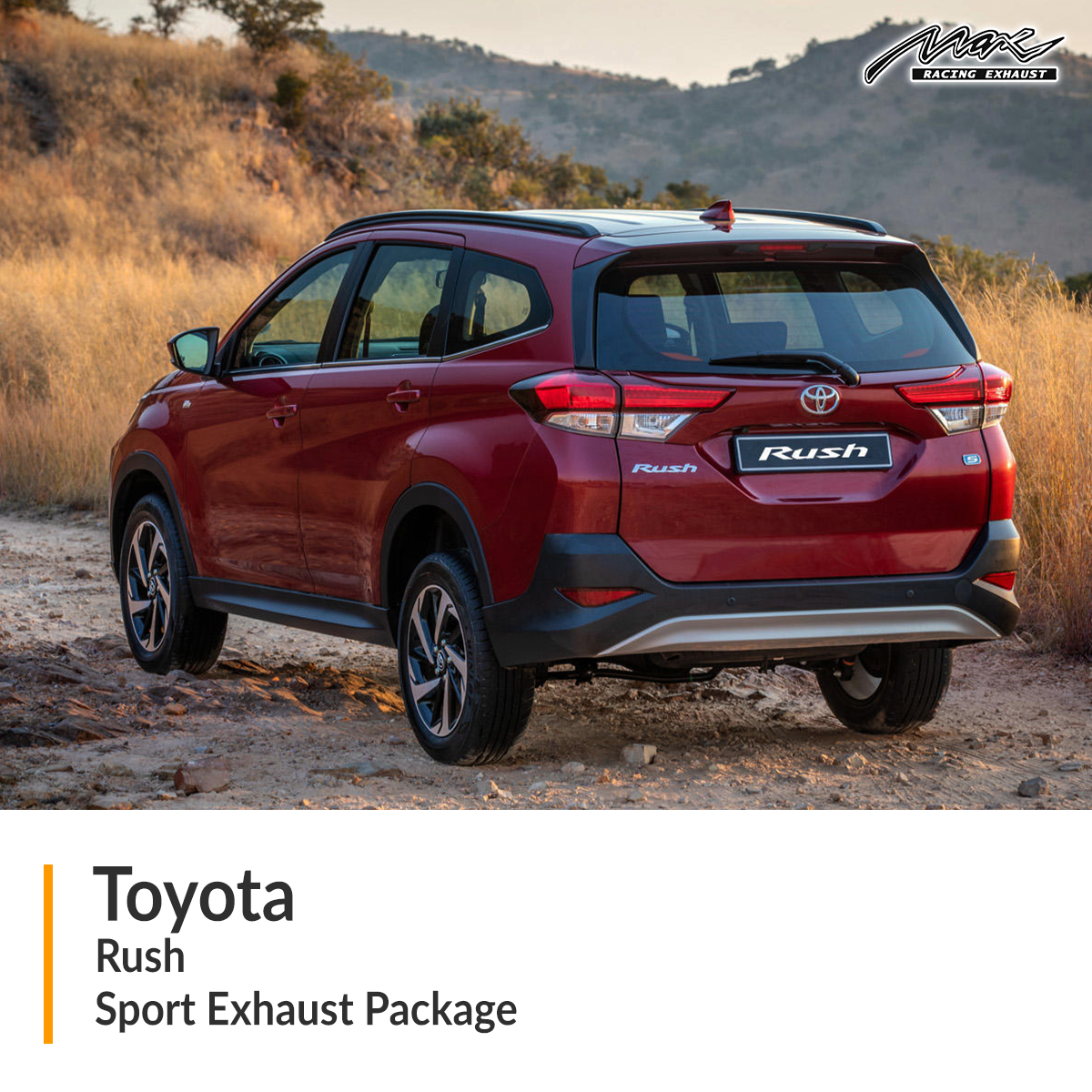 Toyota Rush Sport Exhaust Package | Max Racing Exhaust