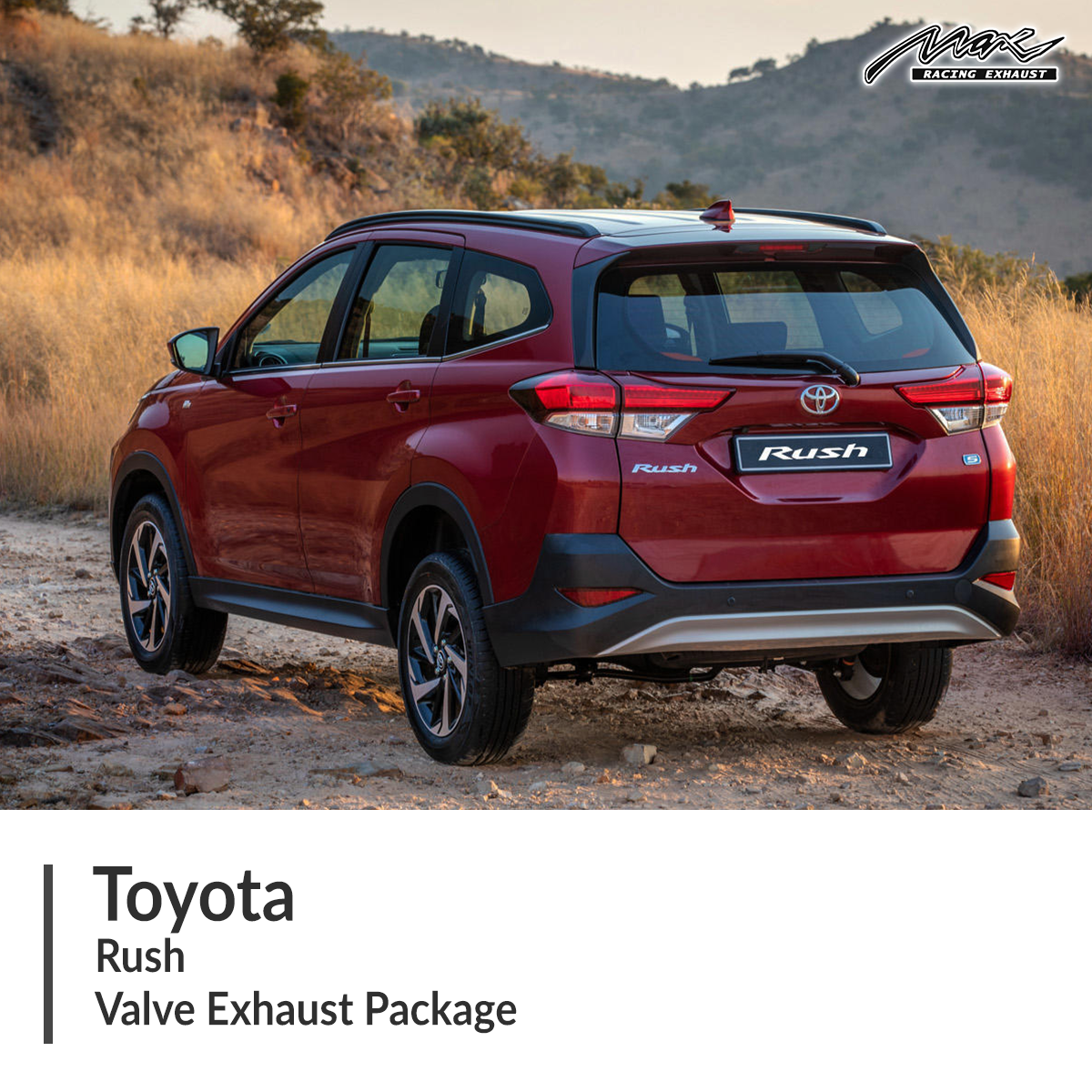 Toyota Rush Valve Exhaust Package | Max Racing Exhaust