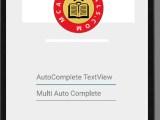 Mcatutorials Android Auto Complete