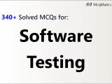 340 Software Testing Chapter Wise Solved Mcqs With Pdf Download