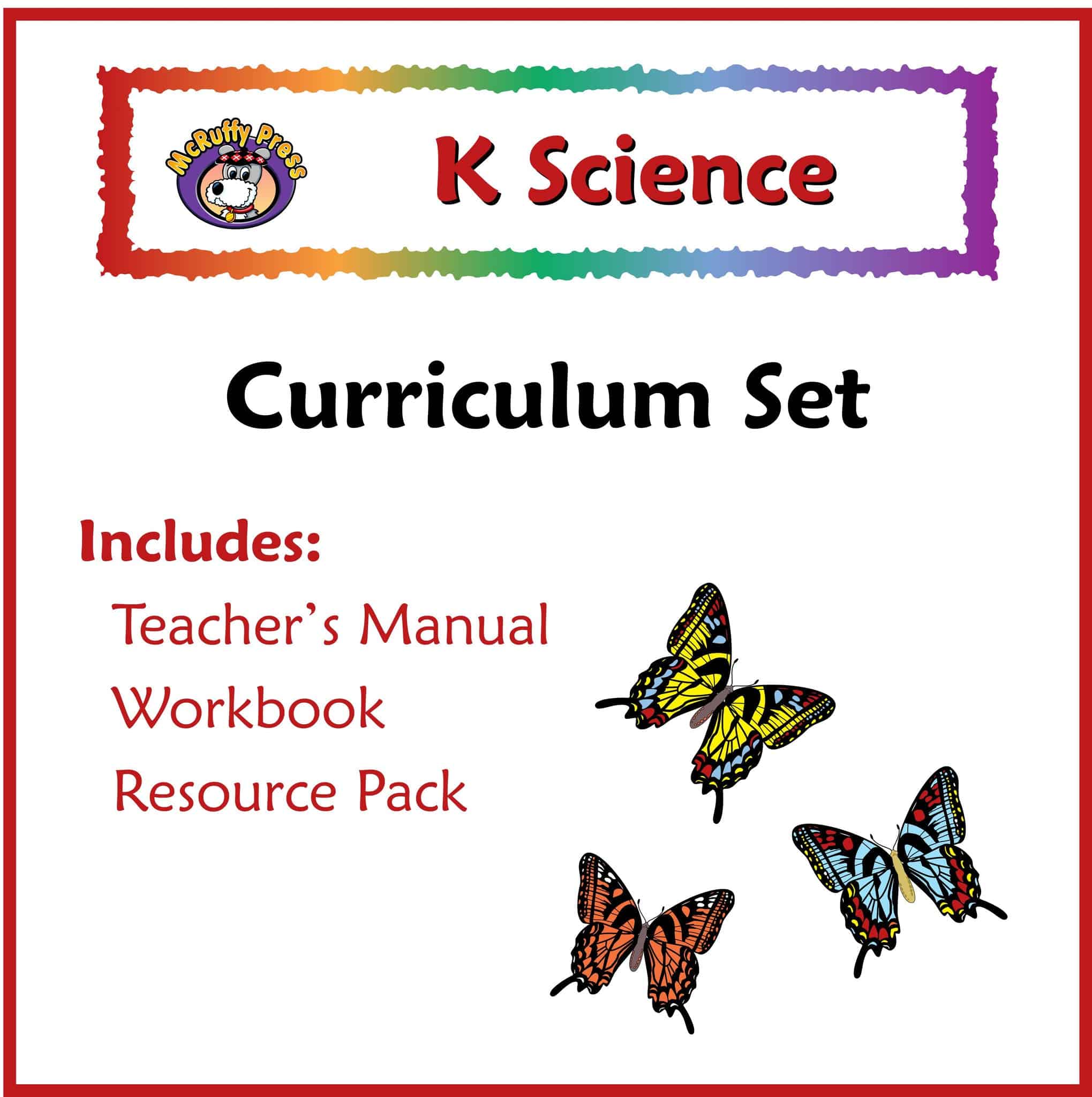 Kindergarten Science Curriculum Mcruffy Press