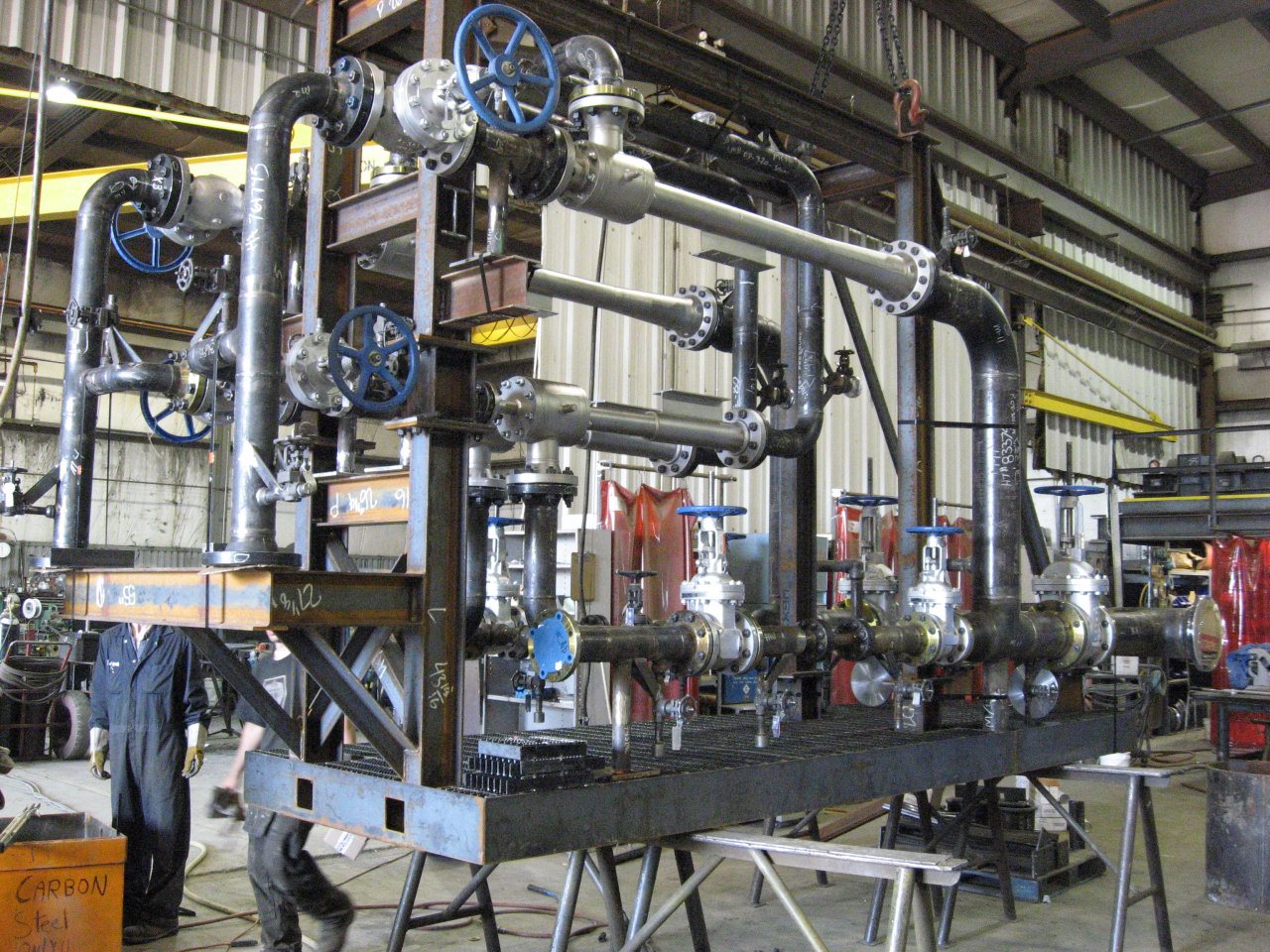 Process Skids – McSween Custom Fabricating, Welding, Erecting Ltd.