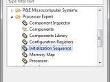 Changing Initialization Sequence In Processor Expert Mcu On Eclipse