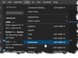 View Extensions Mcu On Eclipse