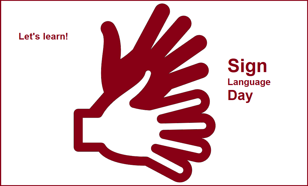 Sign Language Day! – MDDTimes