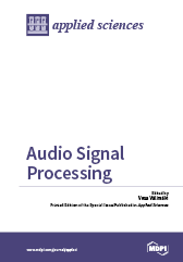 Audio Signal Processing Mdpi Books