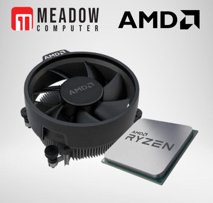 AMD Ryzen 3 4100 Processor MPK (No retail box, Stock Cooler Include ...