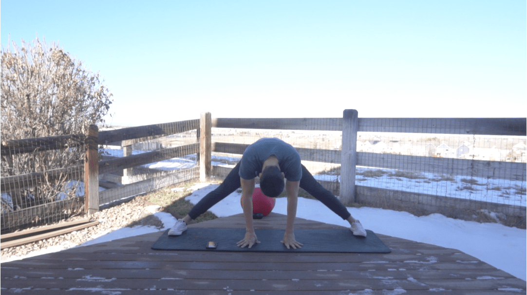 Standing Straddle - THE MEAL PREP MANUAL