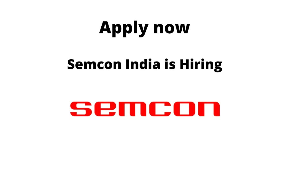 Semcon India is Hiring | Design Engineer | Bachelor’s degree in ...