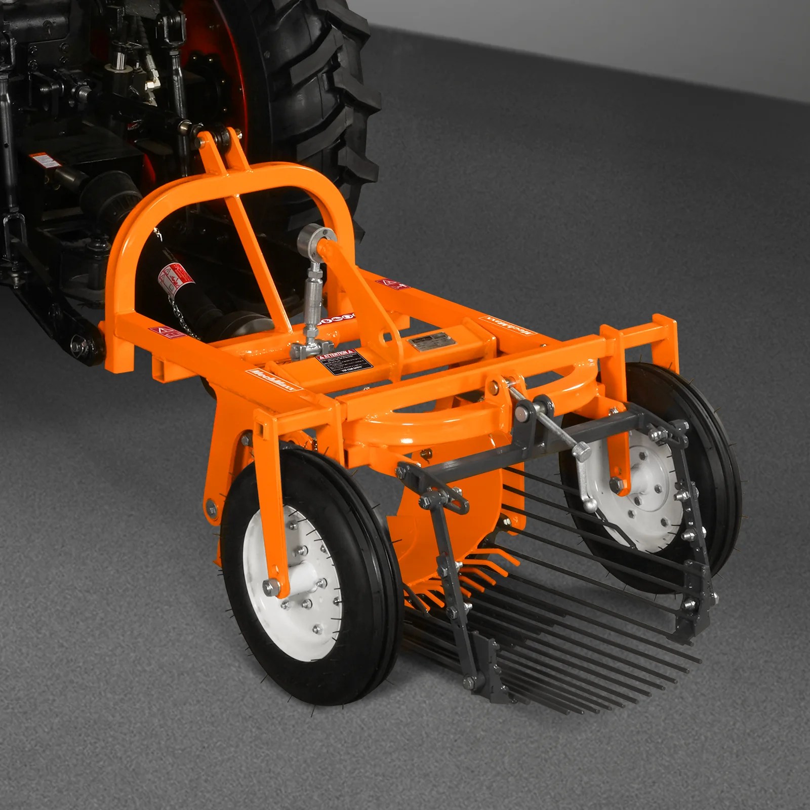 3 Point One Row Potato Harvester Potato Digger Picker Pto Driven
