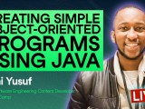 Creating Simple Object Oriented Programs Using Java Datacamp