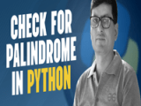 Check For Palindrome In Python Geeksforgeeks Videos