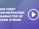 Geeksforgeeks String Videos