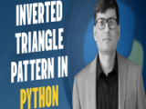 Inverted Triangle In Python Geeksforgeeks Videos