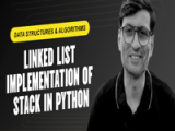 Linked List Implementation Of Stack In Python Geeksforgeeks Videos