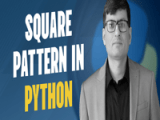 Square Pattern In Python Geeksforgeeks Videos