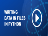 Writing Data In Files In Python Geeksforgeeks Videos