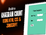 Anagram Count Using Html Css And Javascript Geeksforgeeks Videos