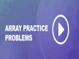 Array Practice Problems Geeksforgeeks Videos