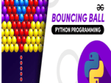 Bouncing Ball Using Python Geeksforgeeks Videos