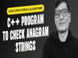 Javascript Program To Check If Two Strings Are Anagrams Geeksforgeeks