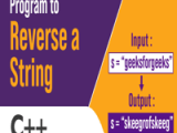 C Program To Reverse A String Geeksforgeeks Videos