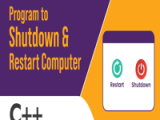 C Program To Shutdown Restart Computer Geeksforgeeks Videos
