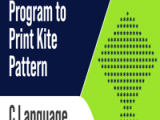 C Program To Print Kite Pattern Geeksforgeeks Videos