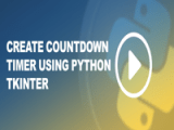 How To Create A Countdown Timer In Python Using Tkinter Geeksforgeeks