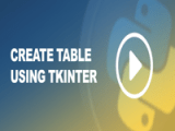 Create Table Using Tkinter Geeksforgeeks Videos