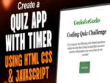 Create A Quiz App With Timer Using Html Css And Javascript