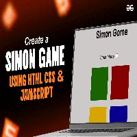 Learn How To Create A Simon Game With Html Css And Javascript - Premium Minimal Illustration Gallery - 4K