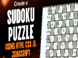 Create A Sudoku Puzzle Using Html Css Javascript Geeksforgeeks Videos