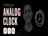 Create An Analog Clock Using Html Css Javascript Geeksforgeeks
