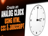 Create An Analog Clock Using Html Css And Javascript Geeksforgeeks