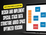 Design And Implement Special Stack Data Structure Geeksforgeeks Videos