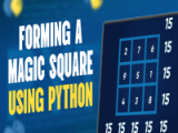 Forming A Magic Square By Using Python Geeksforgeeks Videos
